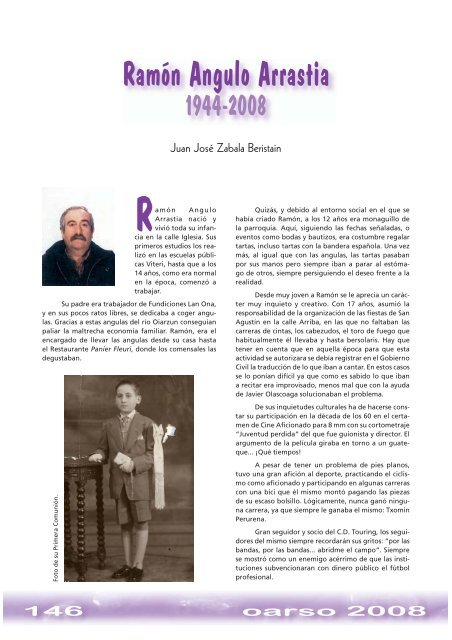 RAMÓN ANGULO ARRASTIA. 1944-2008 Juan José ... - Errenteria