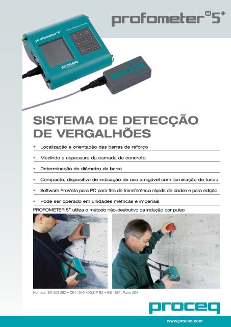 Catálogo Profometer 5+ - Proceq