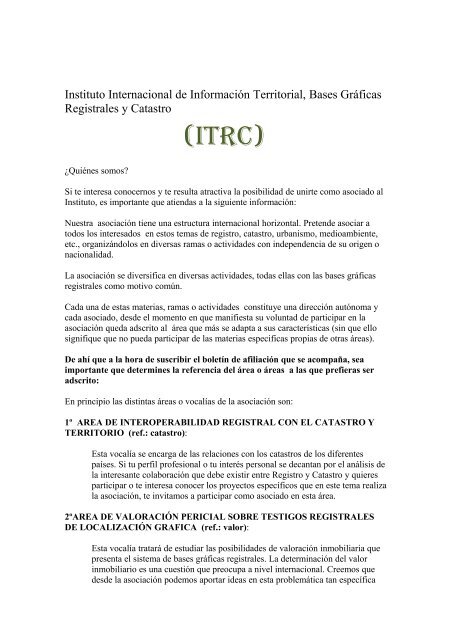 Documento informativo