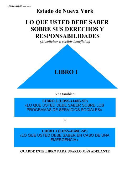 LDSS-4148A SP - Office of Temporary and Disability Assistance ...