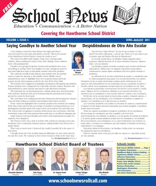 Elementary - School News Roll Call