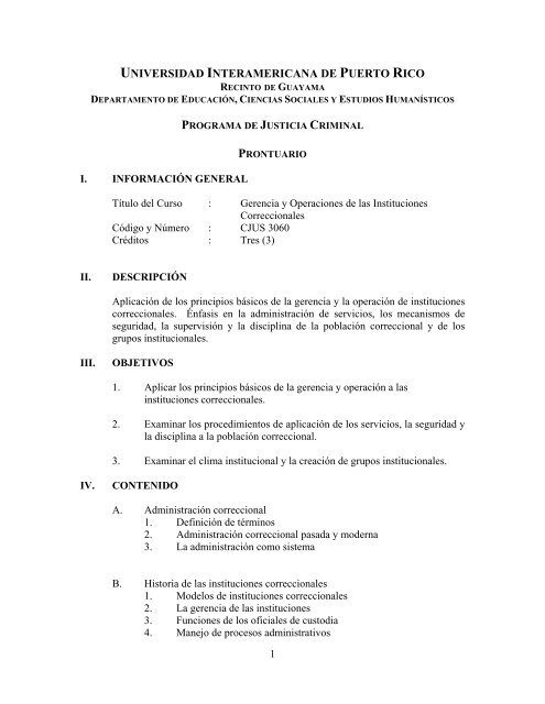 Inter Guayama - Universidad Interamericana de Puerto Rico