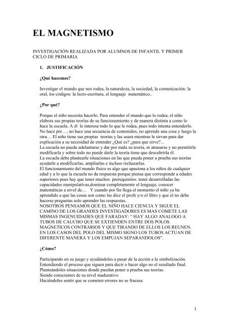 Hoja De Trabajo De Física Sobre Magnetismo Campo Magnético Fórmulas