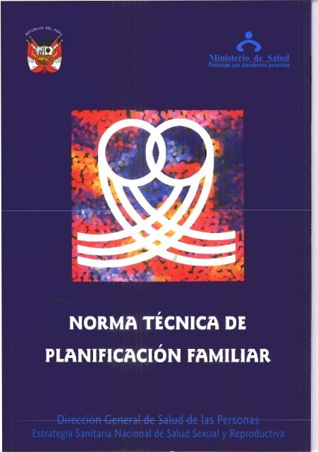 NORMA TÉCNICA DE PLANIFICACIÓN FAMILIAR - BVS Minsa ...