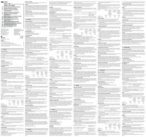 Palgat™ Plus Palgat™ Plus Quick - 3M