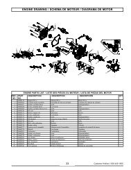 Exploded Parts View - Electric Generators Direct