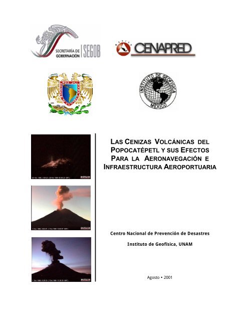 las cenizas volcánicas del popocatépetl y sus efectos para - Cenapred
