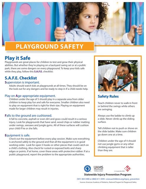 PLAYGROUND SAfetY
