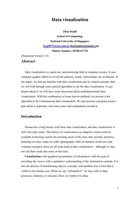 Data Visualization – UIC - Computer Science