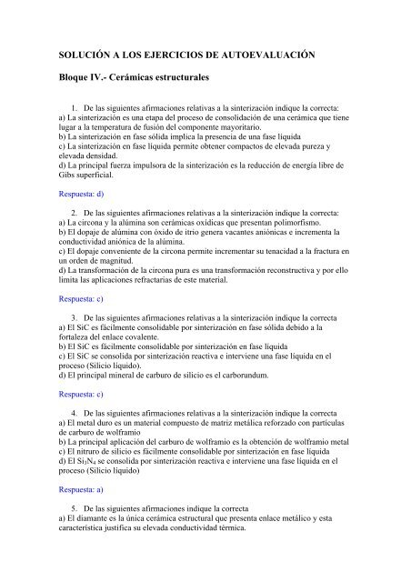 Solución Ejercicio de Autoevaluación Bloque IV ... - OCW - UC3M