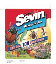 Sevin 5% Dust Label - GardenTech