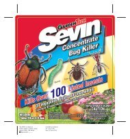 Sevin 5% Dust Label - GardenTech