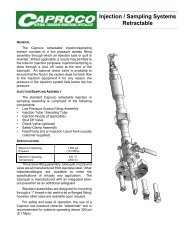 Retractable Access Fitting Assembly - Caproco