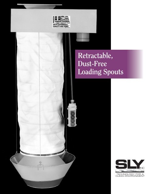 Retractable, Dust-Free Loading Spouts - Sly Inc