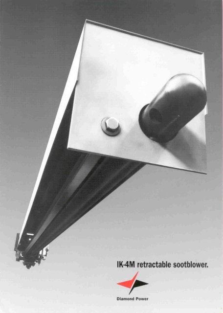 IK-4M retractable sootblower. - Diamond Power