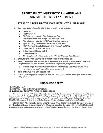 Gleim FAA Test And Study Guide :: polariseverything