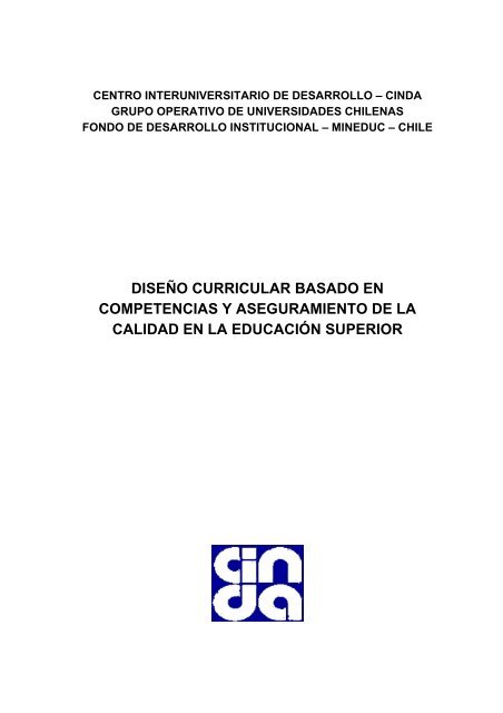 Dise%C3%B1o Curricular Basado en Competencias y Aseguramiento de la Calidad