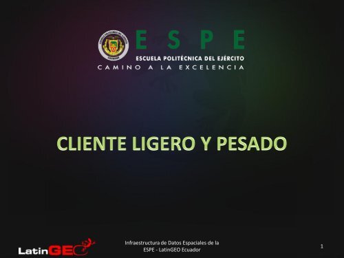 Cliente Ligero y Pesado - IDEESPE