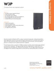 EM15/EM15T - Martin Audio