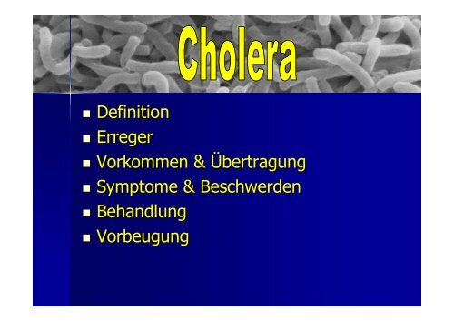 Cholera - Realschule-Beilngries.de