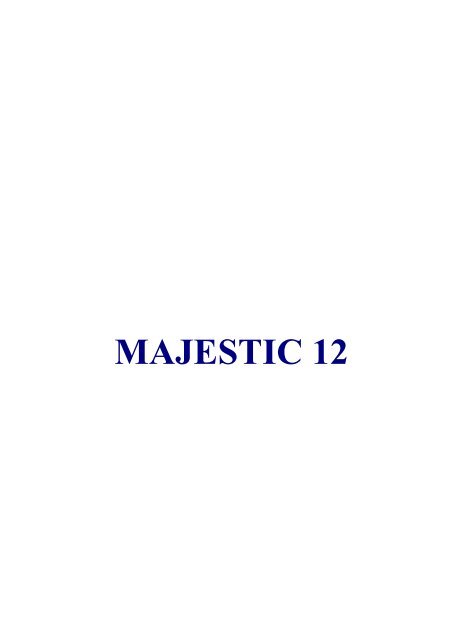 Proyecto Majestic 12