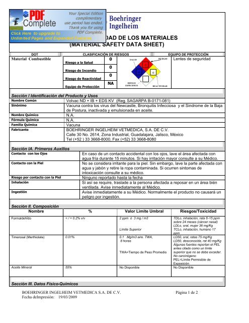 Volvac® ND+IB+EDS KV - LaboratorioUniversal.com