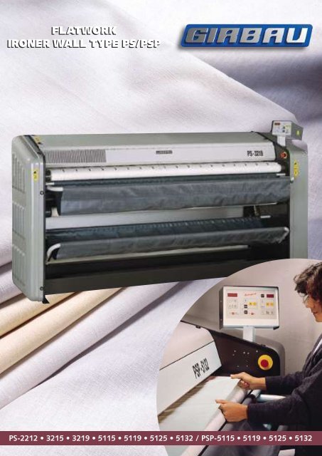 Flatwork ironer wall type ps/psp - Commercial Laundry Co.