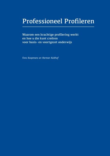 Professioneel-profileren