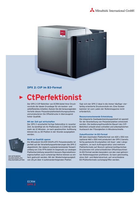 DPX 2 - Mitsubishi Paper