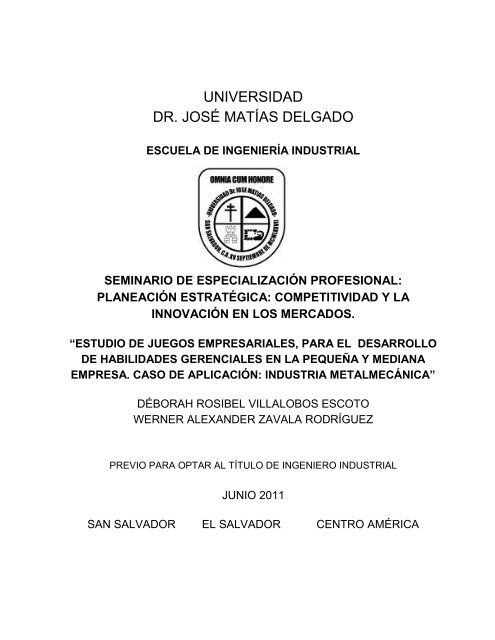 Universidad Doctor Jose Matias Delgado Logo
