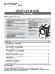 Manual de Usuario - daewoo