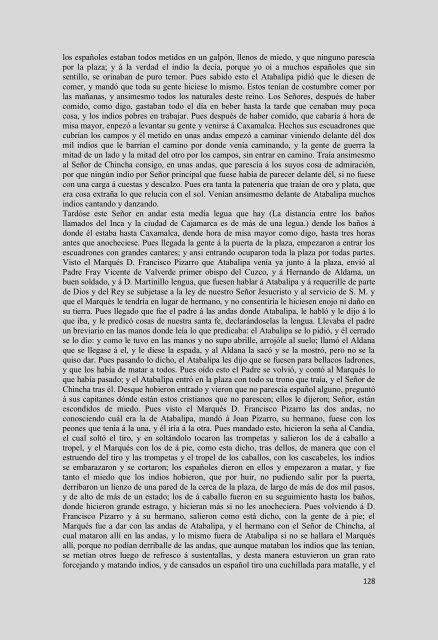 los españoles estaban to