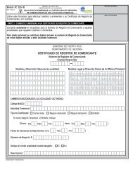 Modelo SC 2916 - Departamento de Hacienda