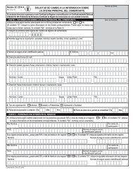 Modelo SC 2916 - Departamento de Hacienda