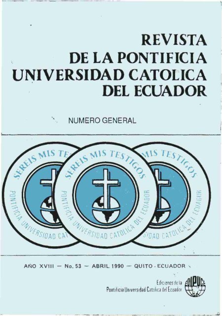 Pontificia Universidad Catolica Del Ecuador Logo