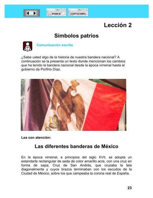 Simbolos patrios - Conevyt