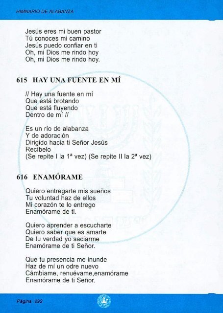 HIMNARIO DE ALABANZA Jesu