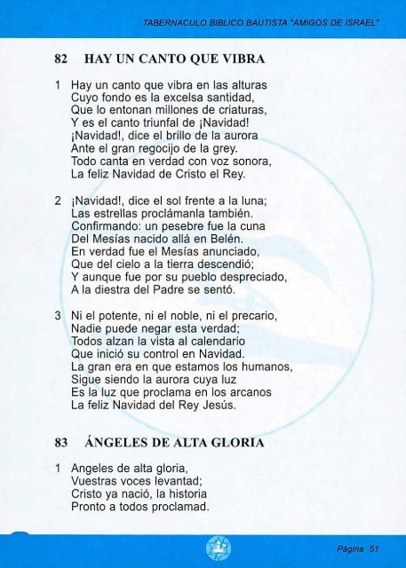 HIMNARIO DE ALABANZA 80 S