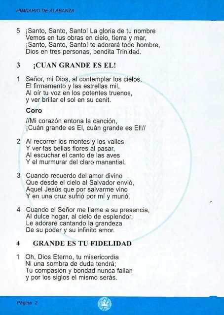 HIMNARIO DE ALABANZA 5 iS