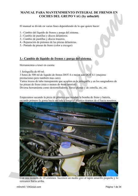 MANUAL PARA MANTENIMIENTO INTEGRAL DE FRENOS EN ...