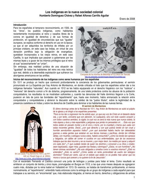 requerimiento que se ha de leer a los indios (1513) - Portal ...