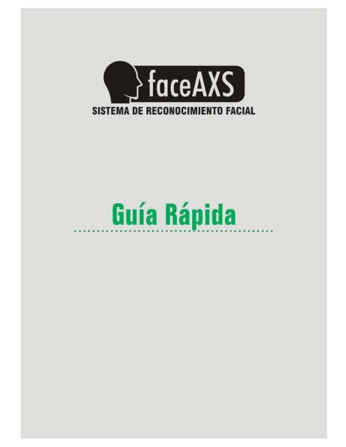 Guía Rápida FaceAXS - EasyWay Biometrics