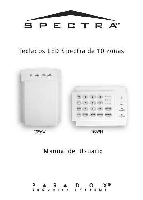 Teclados LED Spectra de 10 zonas