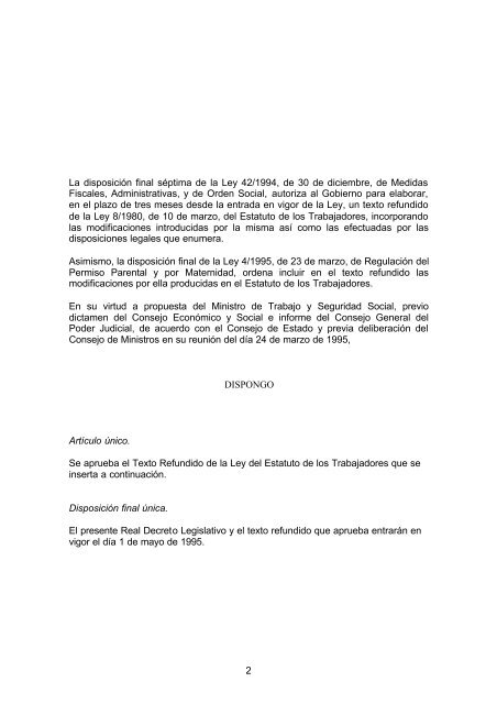 Estatuto de los Trabajadores - 295 KB - seccra