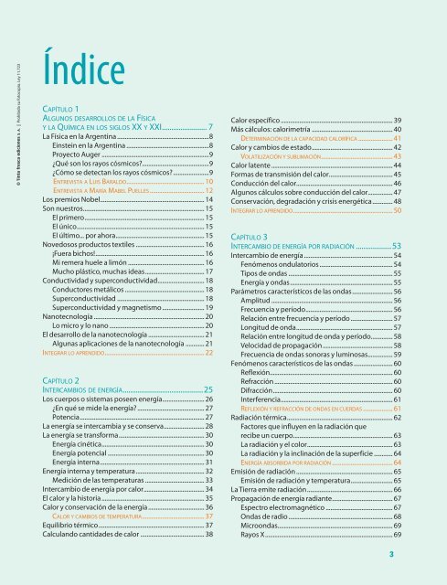 índice de libro - Tinta Fresca