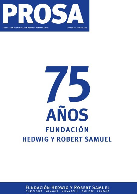 75 años Fundación Samuel