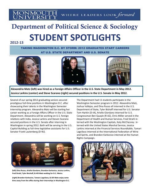 STUDENT SPOTLIGHTS