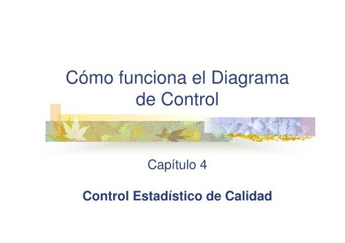 Cómo funciona el Diagrama de Control
