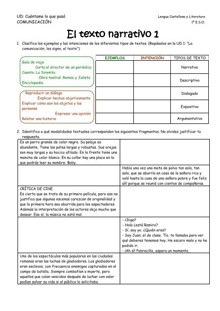 Ejemplos De Textos Narrativos Para Secundaria El Text - vrogue.co Ejemplos De Textos Narrativos Para Secundaria El Text - vrogue.co