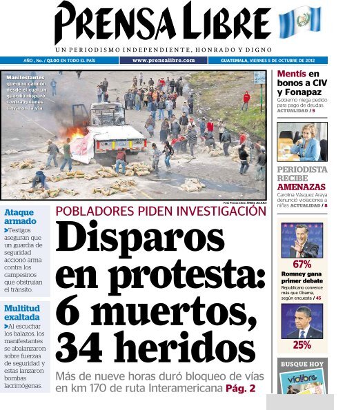 PDF 05102012 - Prensa Libre
